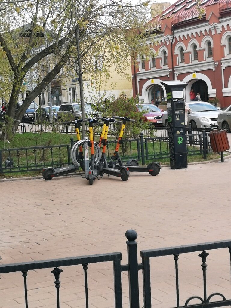 Bisiklet park yerleri Велопарковка, Moskova, foto