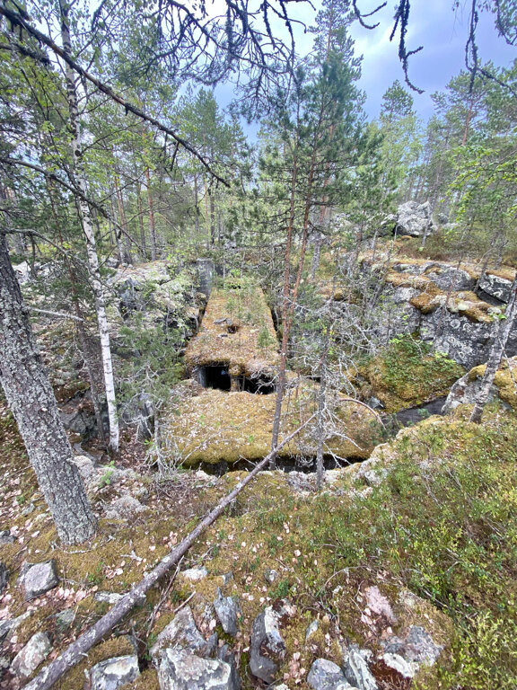 Turistik yerler Финские военные укрепления, Karelya, foto