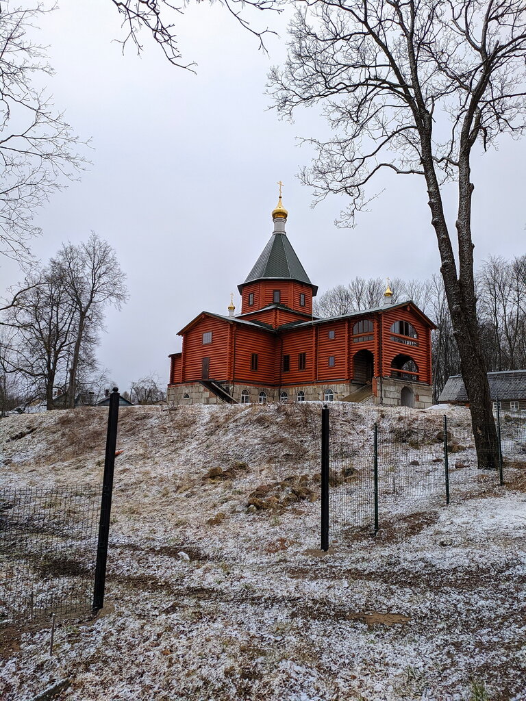 Ortodoks kiliseleri Church of Saint Nicholas the Wonderworker, Pskovskaya oblastı, foto