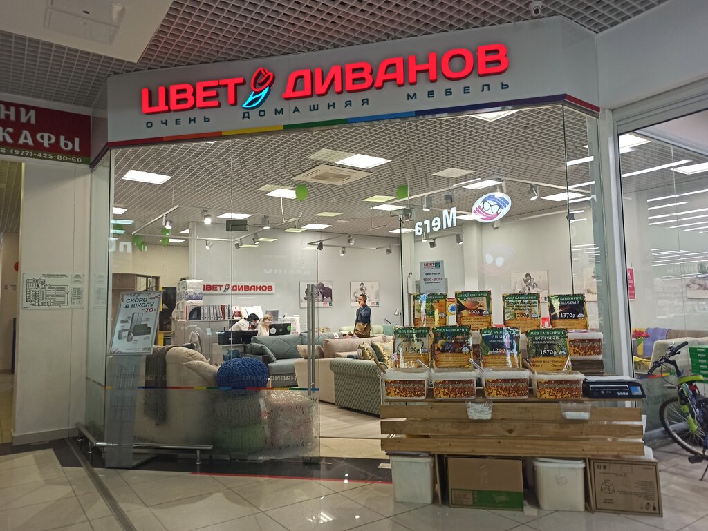 Koltuk takımı mağazaları Zvet Divanov, Dmitrov, foto