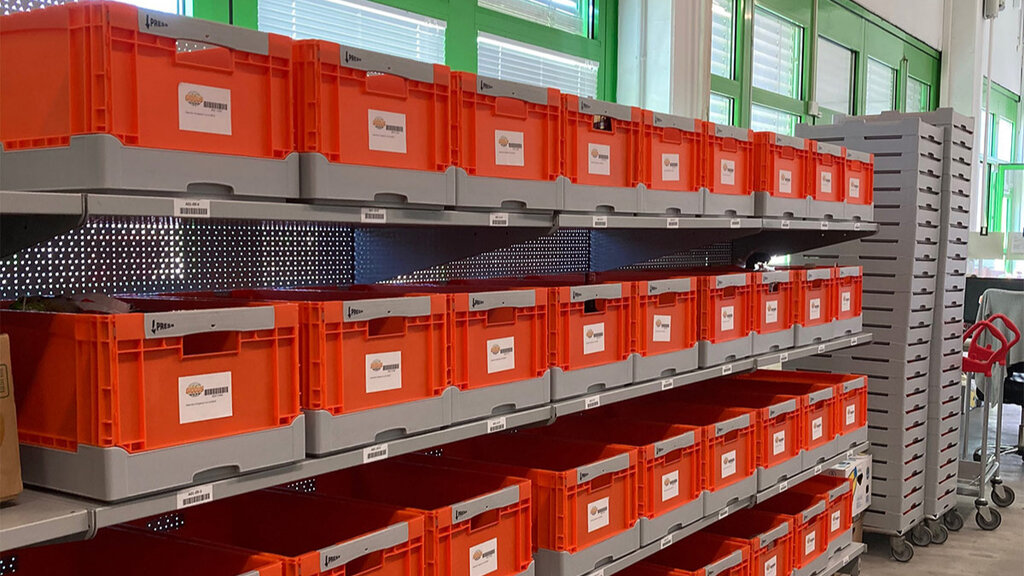 Süpermarket Globus Abholservice Jena-Isserstedt, Thüringen, foto