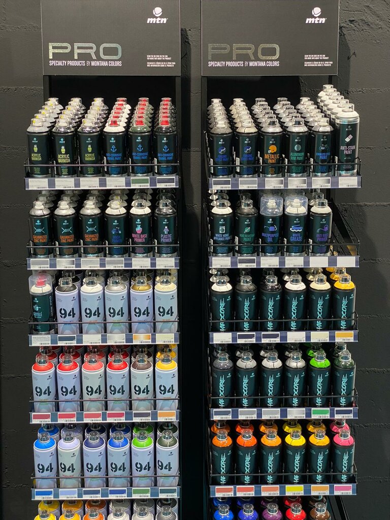 Boya ekipmanları Pinturas Odeon, Aragon, foto