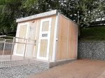 Toilet (Krasnoyarsk Urban District, Tsentralniy City Administrative District, park Tsentralnaya Naberezhnaya), tuvalet  Krasnoyarsk'tan