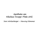 Apotheke am Nikolaus-Knopp-Platz oHG (North Rhine-Westphalia, Düsseldorf, Nikolaus-Knopp-Platz, 24), eczaneler  Kuzey Ren‑Vestfalya'dan