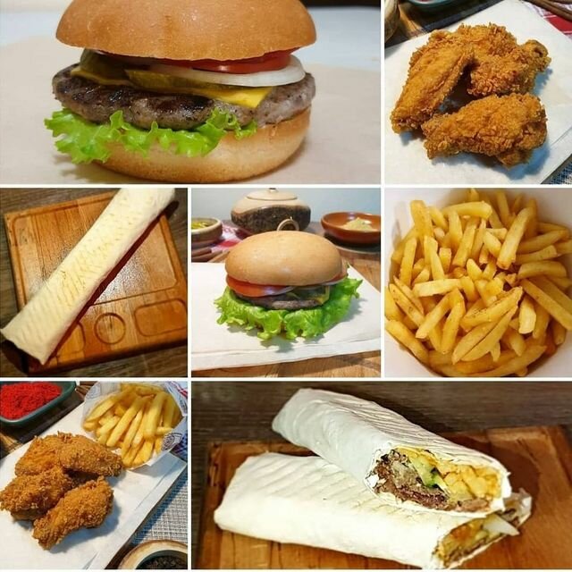 Fast food Cossack Doner, Almatı, foto