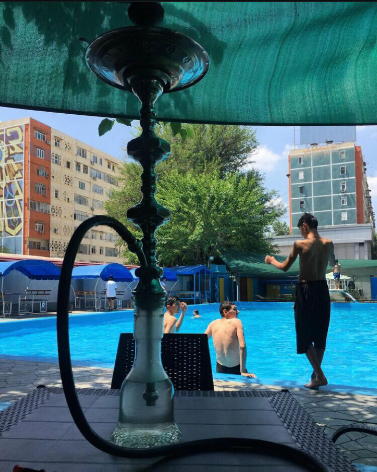 Yüzme havuzları Fedor's, Taşkent, foto