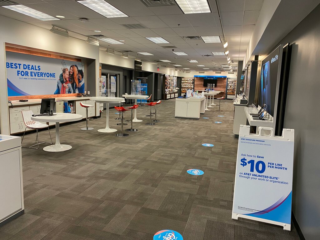 Cep telefonu ve aksesuarları satış mağazaları At&t Store, Kentucky, foto