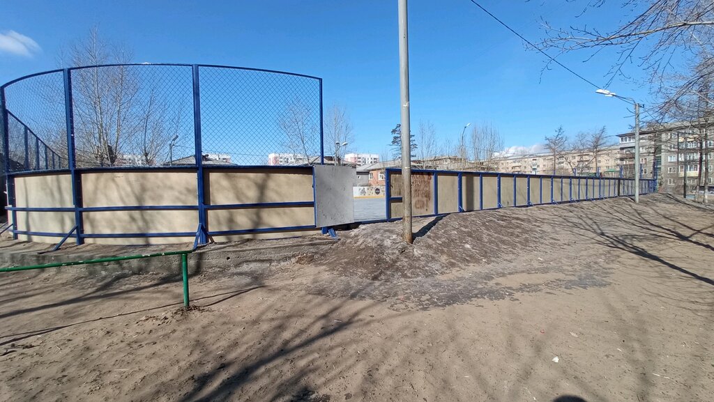 Spor alanı Хоккейная коробка, Ulan‑Ude, foto