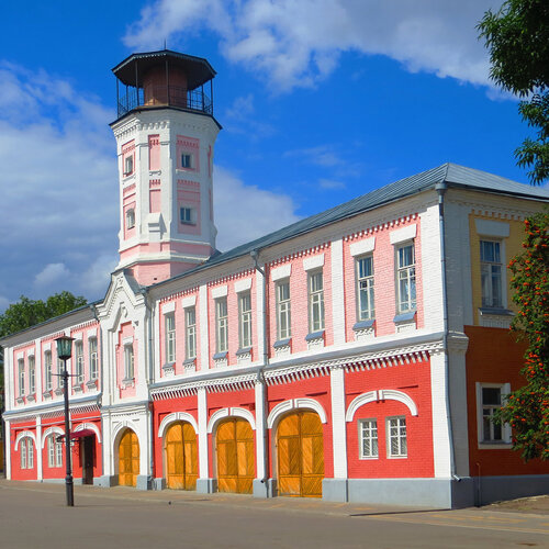 Пожарная каланча, landmark, attraction, Ostrogozhsk, bulvar Kramskogo ...