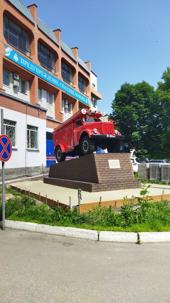 Teknoloji anıtı Pozharnaya Mashina GAZ-51, Penza, foto