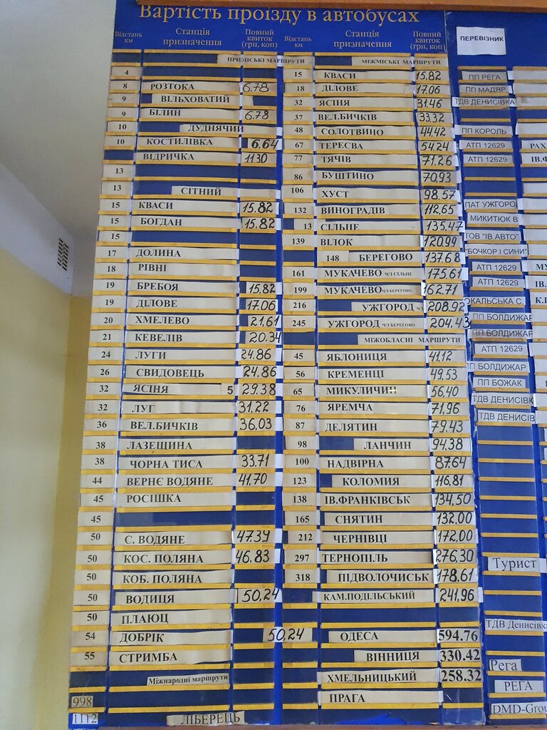 Otogarlar Avtostantsiya Rahiv, Rahiv, foto