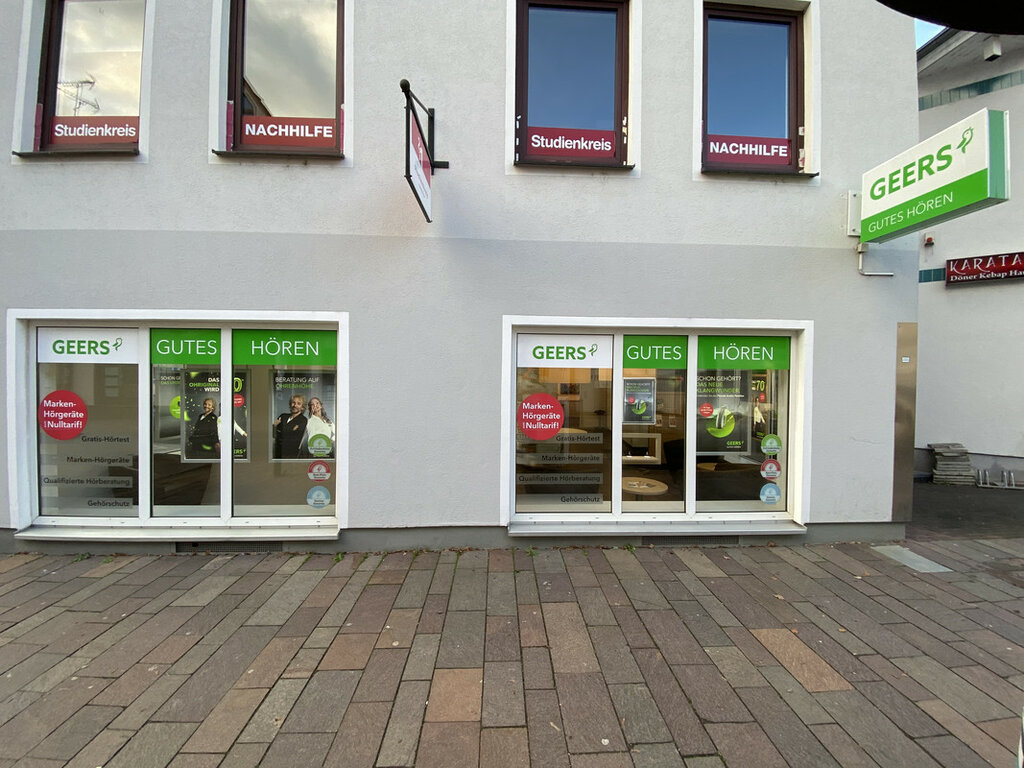 i̇şitme cihazları Geers Hörgeräte, Bad Vilbel, foto