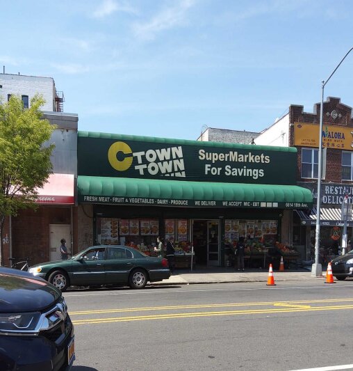 Süpermarket CTown Supermarkets, New York, foto