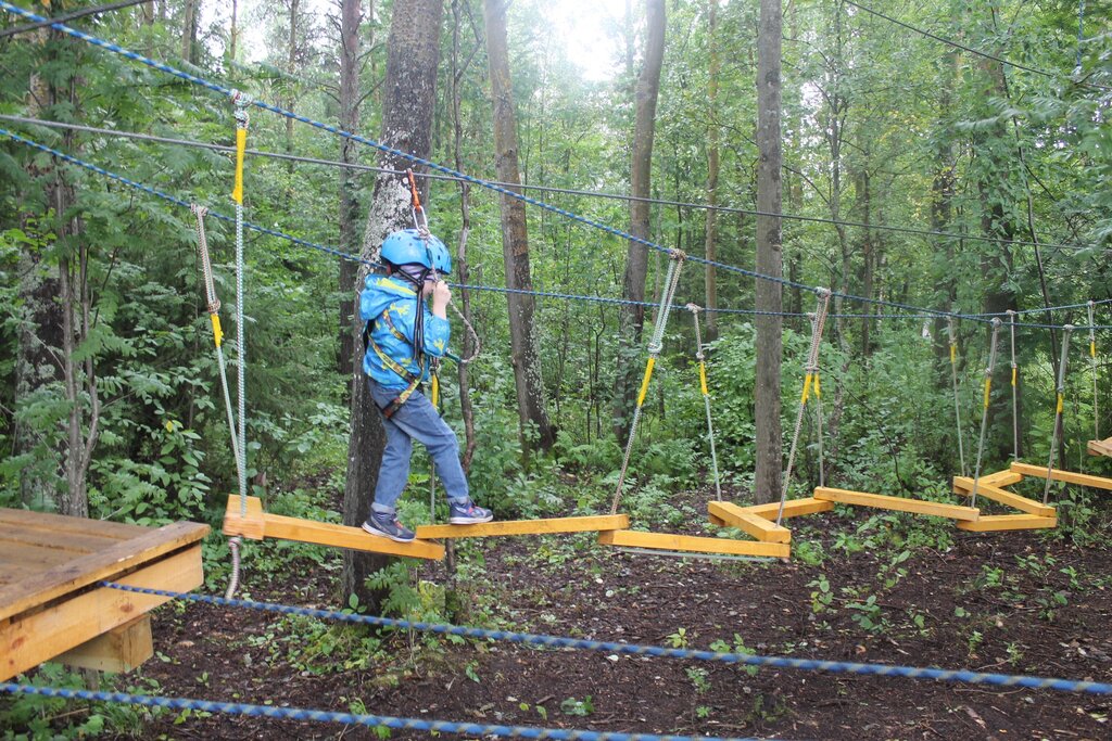 i̇pli oyun park Park Na visote, Arhangelskaya oblastı, foto