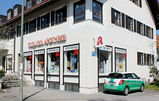 Eczaneler St. Quirin-Apotheke, Münih, foto