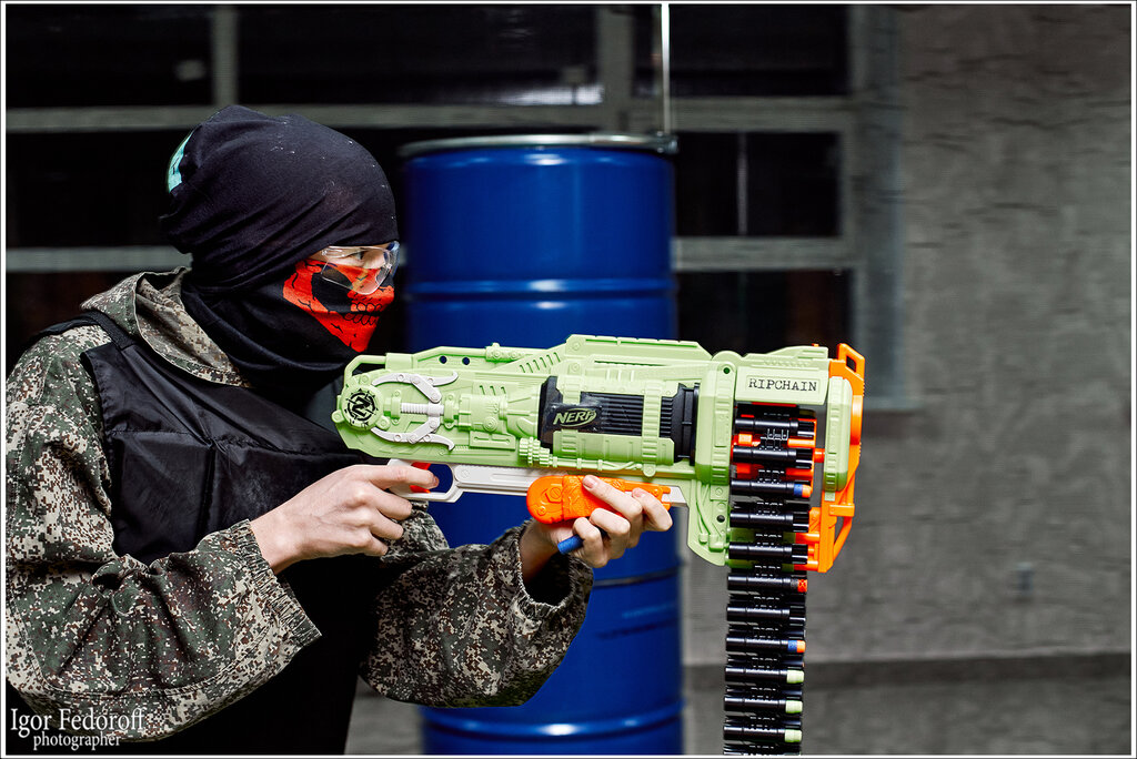 Lazer paintball Lasertag center Volny strelok, Yoshkar‑Ola, foto
