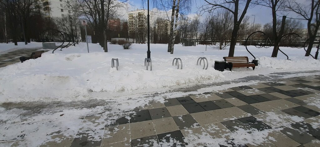 Bisiklet park yerleri Bicycle parking, Moskova, foto