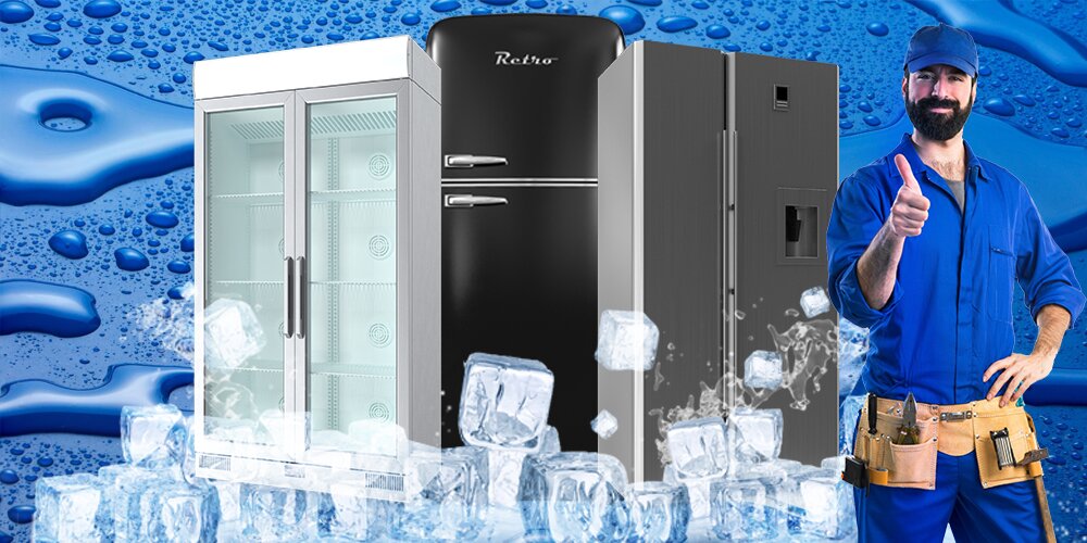 Sanayi soğutucuları tamiri Remont kholodilnikov, Moskova, foto