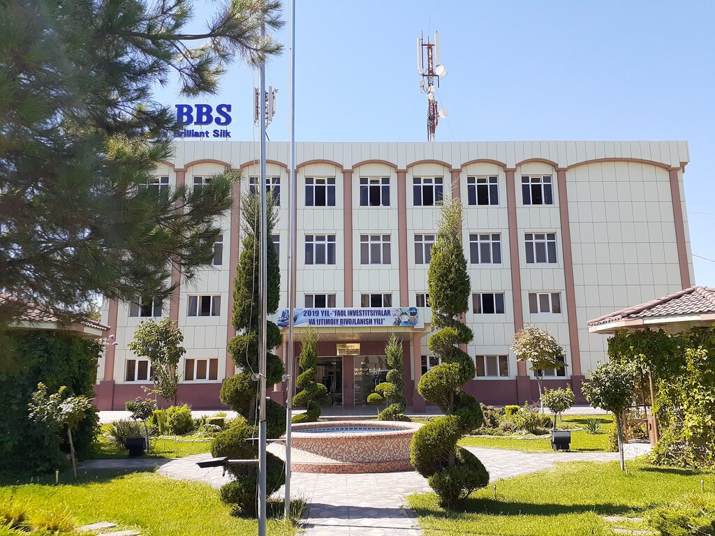 Kumaşçılar Brilliant Silk, Buhara, foto