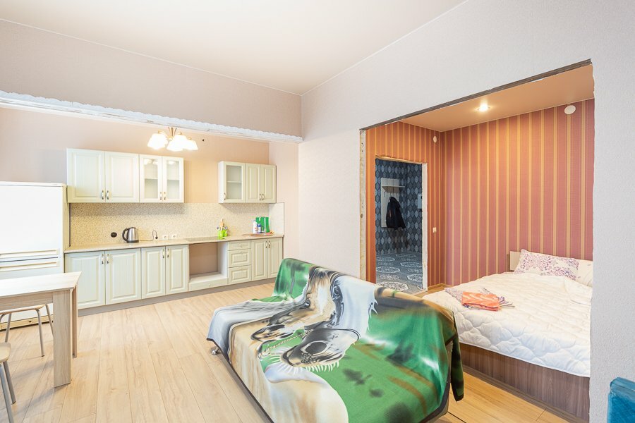 Otel Apart Krysha Mira U Tts Planeta Flat, Perm, foto