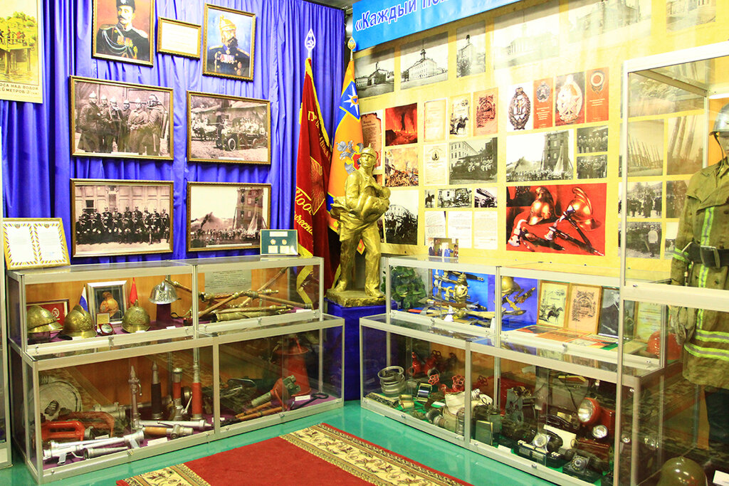 Müzeler ve sanat galerileri Историческая экспозиция пожарно-спасательной службы, Moskova, foto