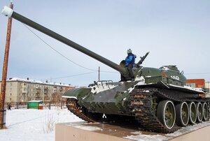 Танк Т-54 (Republic of Buryatia, Selenginskiy District, Gusinoozyorsk, skver Voinskoy slavy i Trudovoy doblesti), teknoloji anıtı  Gusinoozersk'ten