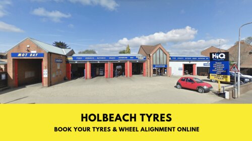 Otomobil ekspertizi Holbeach Tyres, Lincolnshire County, foto