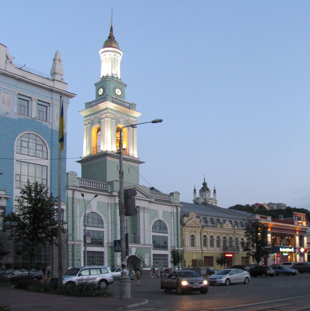 Manastır Complex of Saint-Catherine's Greek monastery, Kyiv, Kiev, foto