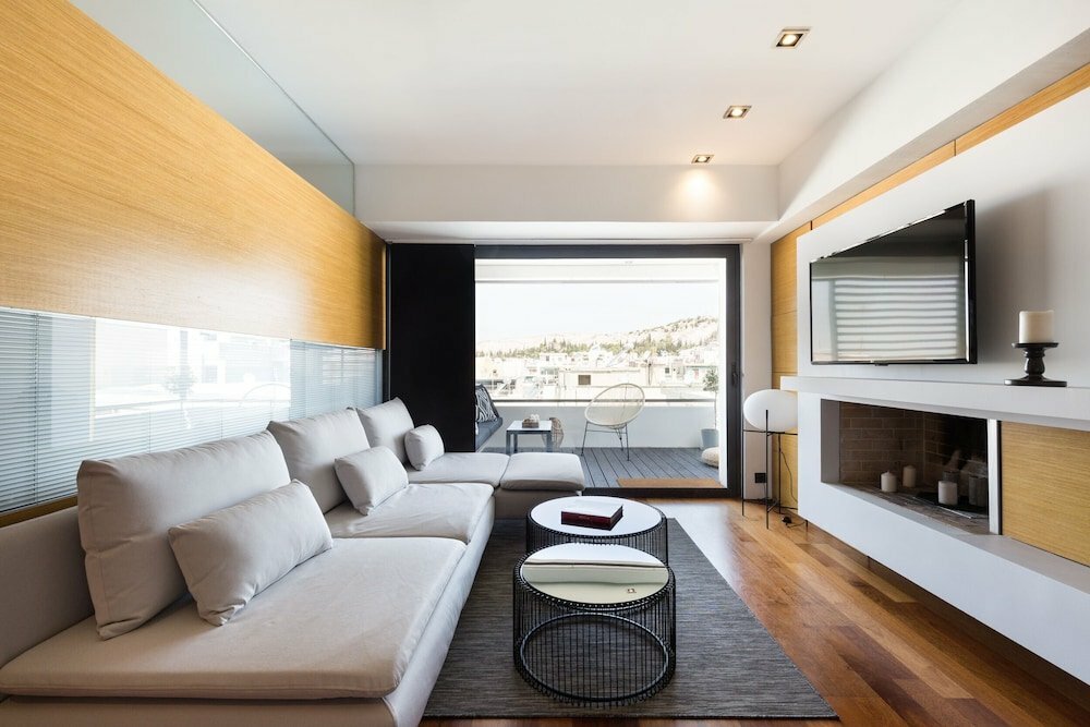 Otel Emst Museum 1Bd Apartment With Acropolis View by Upstreet, Atina, foto