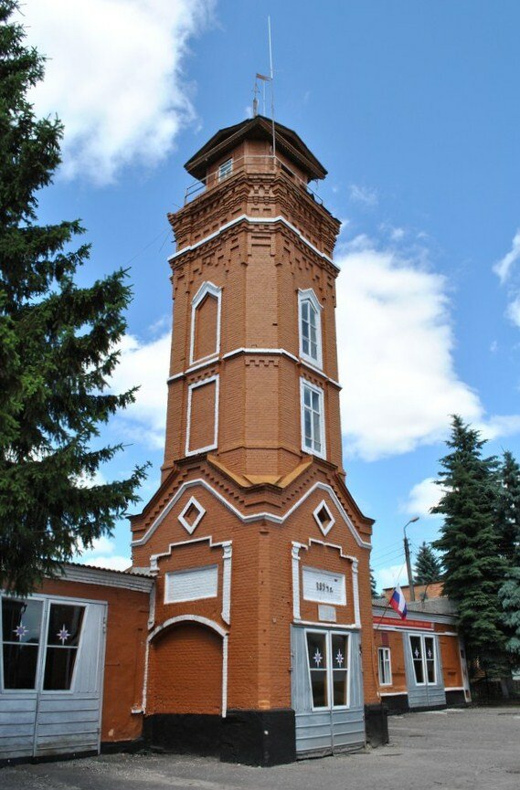 Turistik yerler Пожарная каланча, Trubçevsk, foto