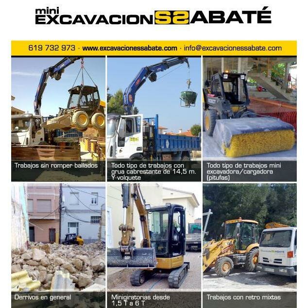 i̇nşaat firmaları Mini Excavaciones Sabaté, Katalonya, foto