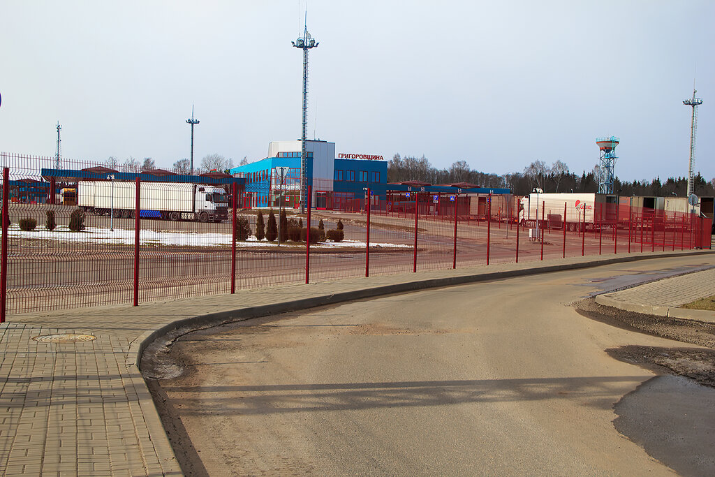 Gümrükler International automobile checkpoint Grigorovshchina, Vitebskaya oblastı, foto