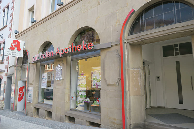 Eczaneler Schildkröten-Apotheke, Warburg, foto
