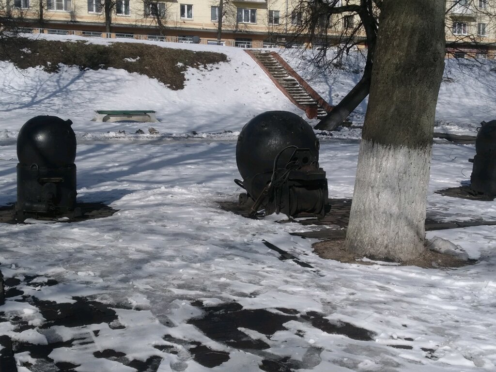Teknoloji anıtı Якорная мина, Tver, foto