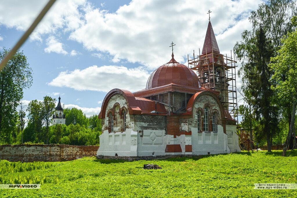 Ortodoks kiliseleri Церковь Покрова Пресвятой Богородицы, Novgorodskaya oblastı, foto