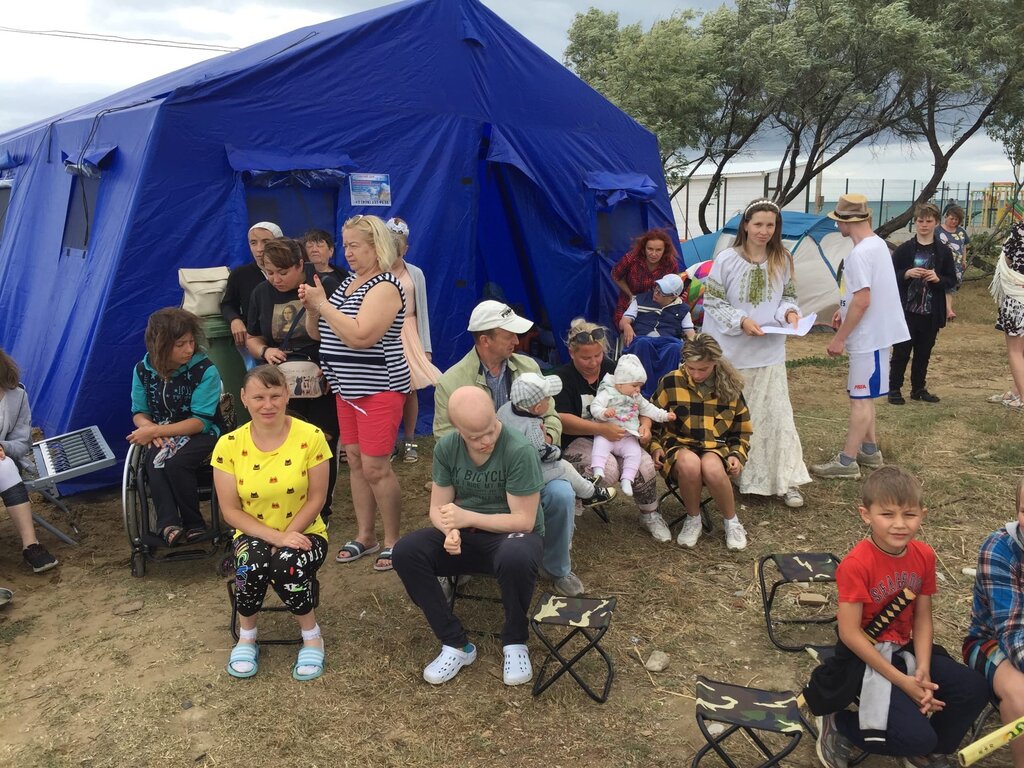 Kamp alanları Camp of Good Deeds, Sevastopol, foto