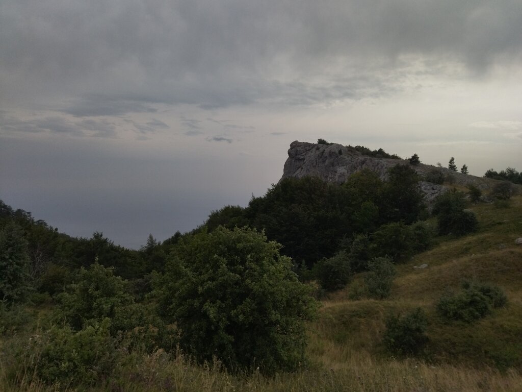 Dağ geçidi Перевал Эски-Богаз, Kırım Cumhuriyeti, foto