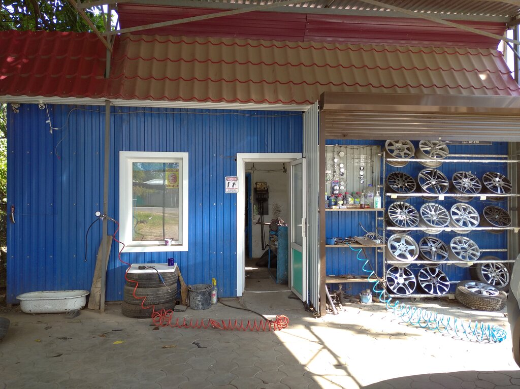 Oto lastik tamiri Tire service, Novoaleksandrovsk, foto