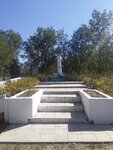 братская могила советских воинов погибших в период Сталинградской битвы (Razdolnaya ulitsa No:11, khutor Kotovskiy), anıt, heykel  Volgogradskaya oblastından