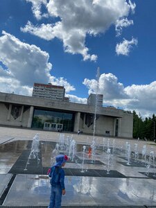 Fountain (Moscow, Novomoskovskiy Administrative Okrug, Filimonkovskiy District, Moskovskiy, Tsentralnaya Square), çeşme  Moskovski'den