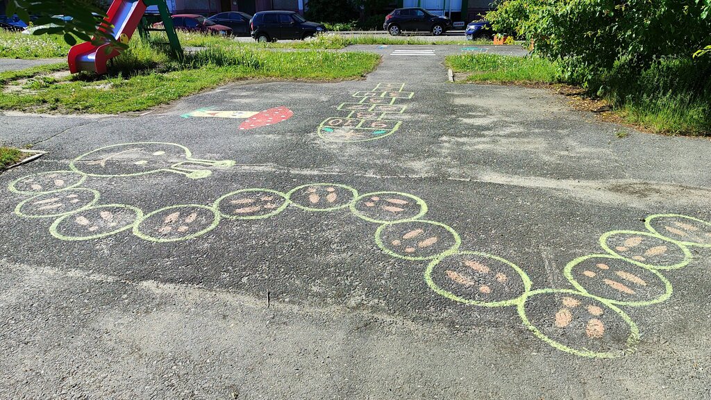 Oyun alanı Playground, Snejinsk, foto