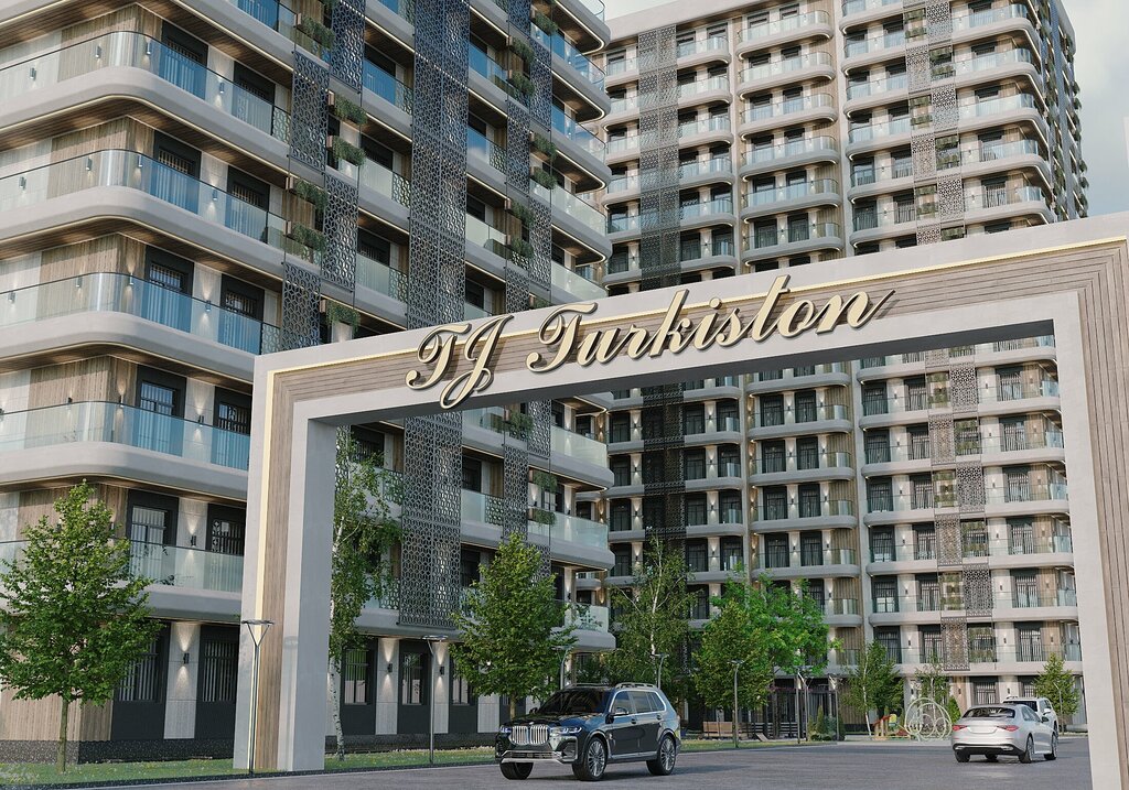 Konut blokları Tjm Turkiston, Taşkent, foto