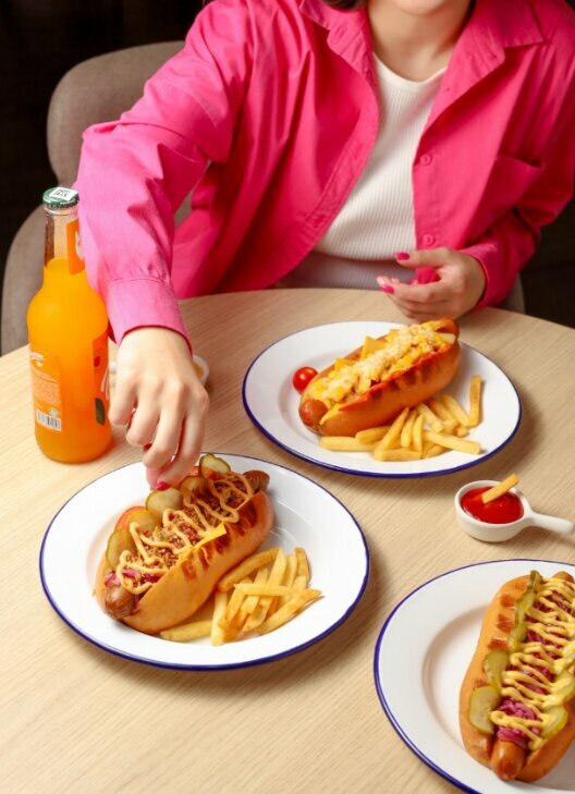 Fast food Дымов гриль дог, Moskova, foto