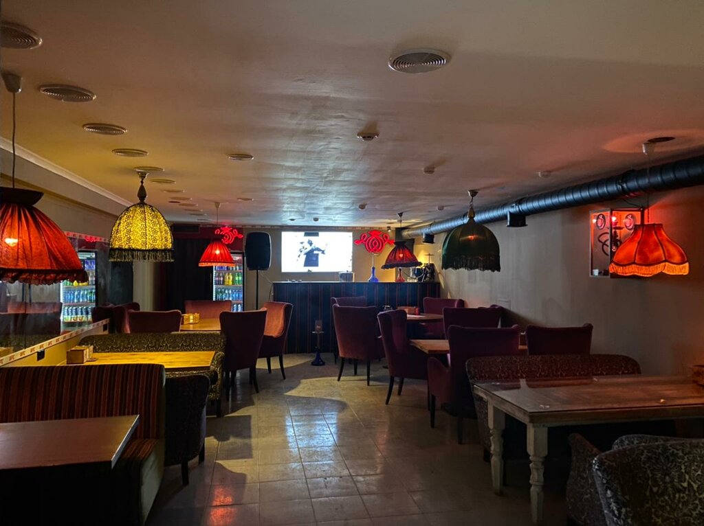 Nargile kafeler Pomegranate Lounge, Moskova, foto