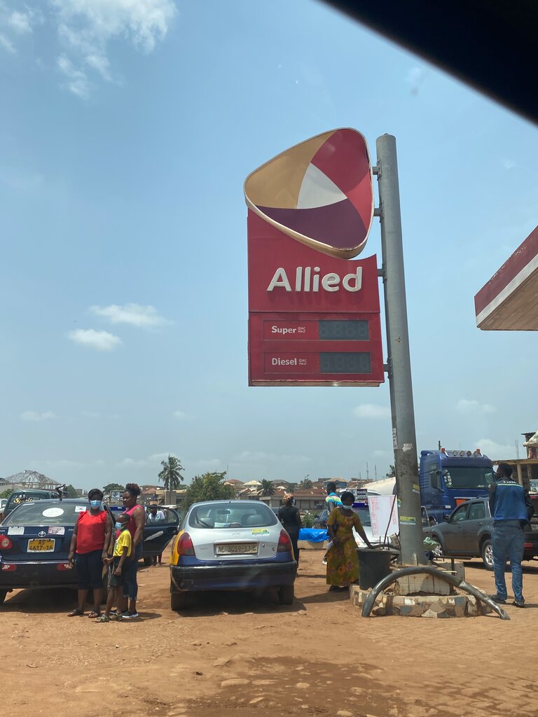 Benzin istasyonu Allied Oil, Kumasi, foto