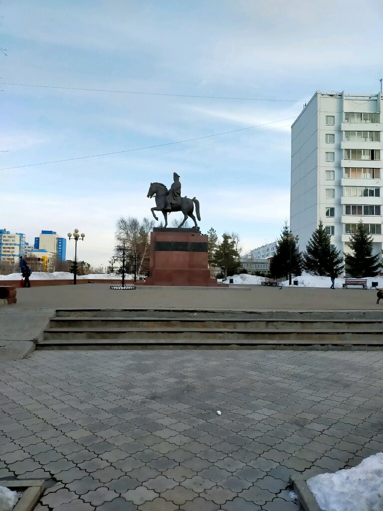 Kültür ve eğlence parkları сквер у памятника маршалу Жукову, Irkutsk, foto