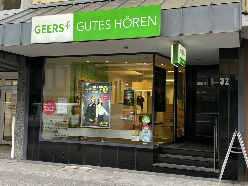 i̇şitme cihazları Geers Hörgeräte, Neuwied, foto