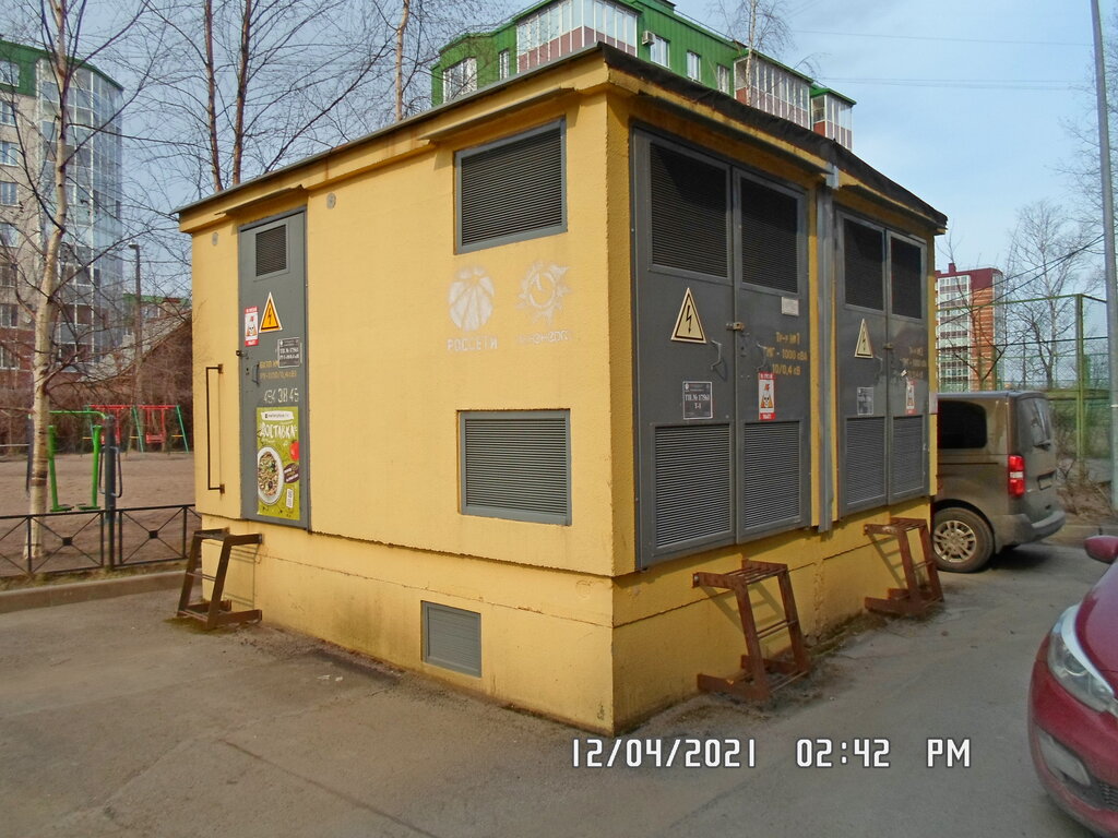 Mühendislik altyapısı Трансформаторная подстанция № 17561, Saint‑Petersburg, foto