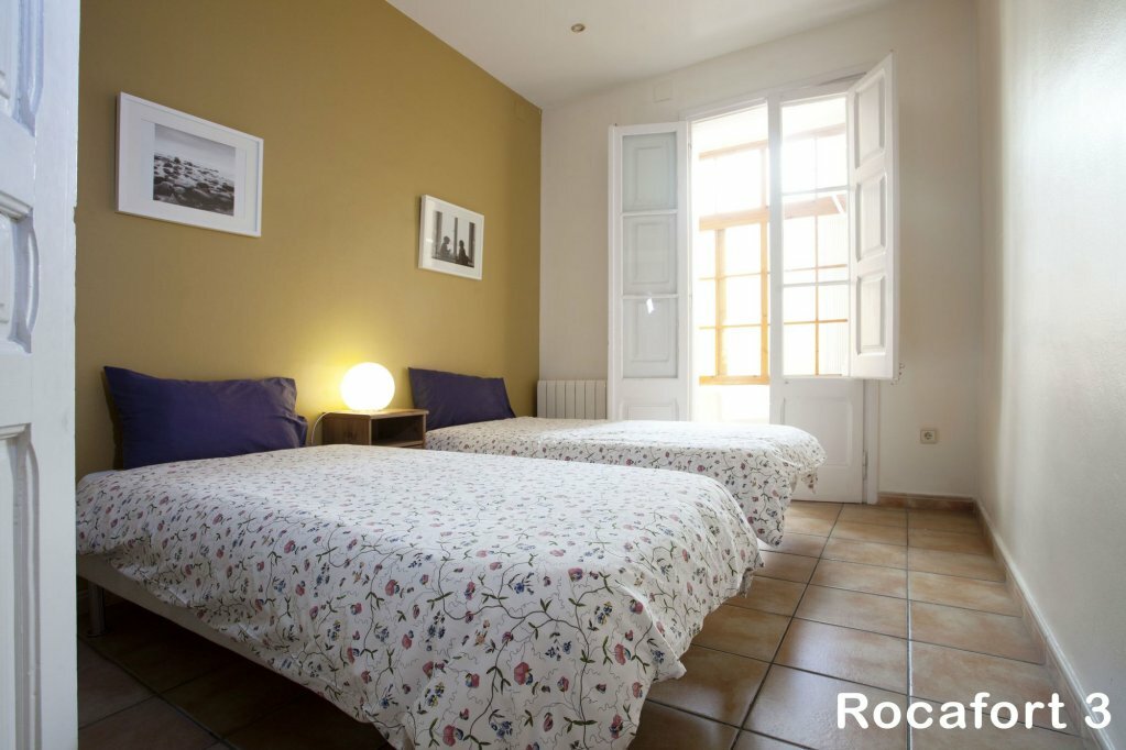 Otel Rocafort In Eixample, Barselona, foto