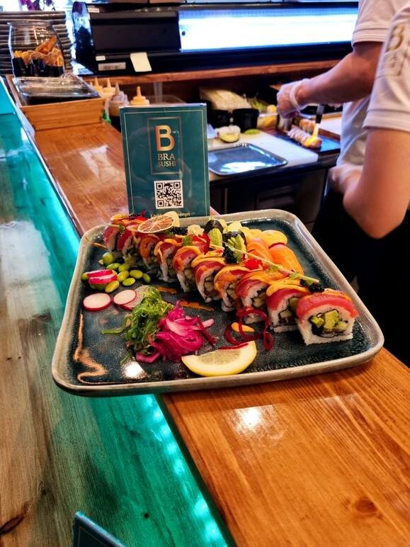 Suşi restoranı Bra Sushi, Karlstad, foto
